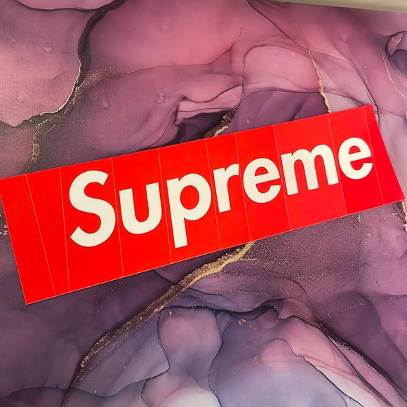 Supreme | Accessories | Authentic Supreme Letter Cut Out Sticker Decal ...